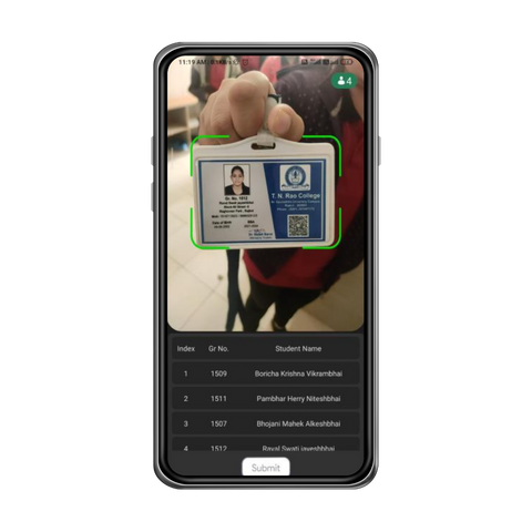 Track attendance using ID cards | QR attendance application